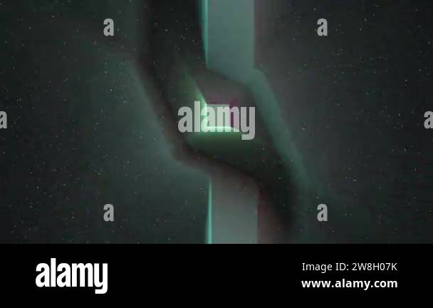 Glowing rays of light shades rotate against the background of the ...