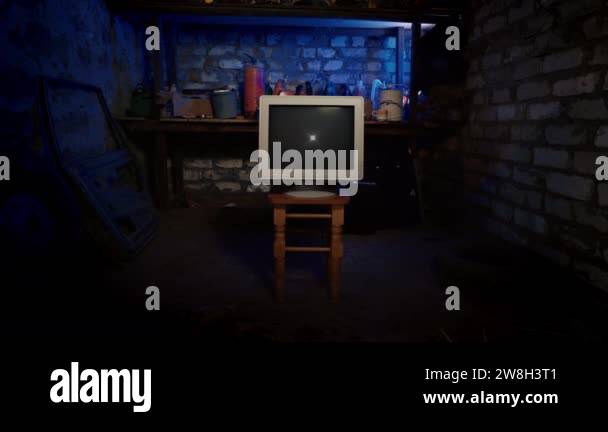 infinity in the monitor display. A company born in a garage. Old ...