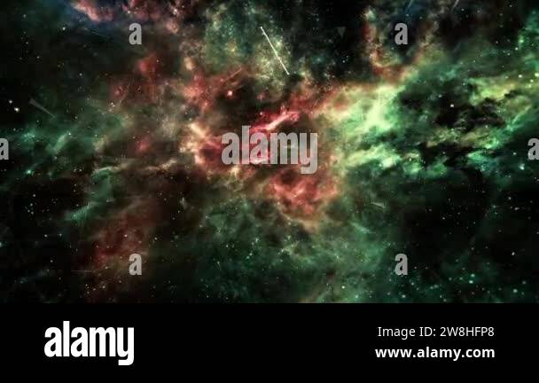 Nebula and galaxies in space. Starry sky with cosmic dust. Space star ...