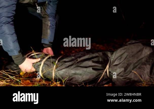 Murder scene hiding evidence Stock Videos & Footage - HD and 4K Video ...