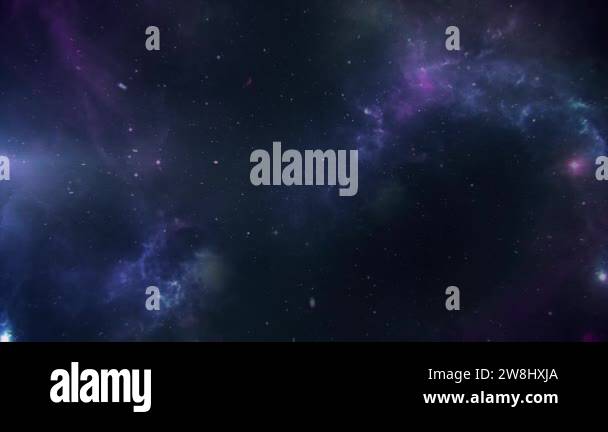 Nebula and galaxies in space. Starry sky with cosmic dust. Space star ...