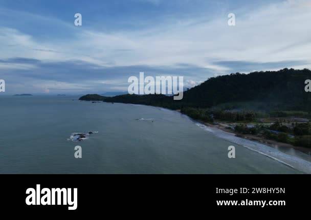 The Telok Teluk Melano Coastline and Serabang Beach at the most ...