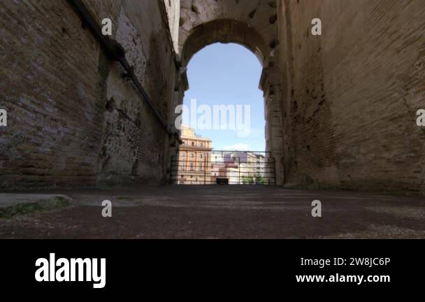 View through archway colosseum Stock Videos & Footage - HD and 4K Video ...