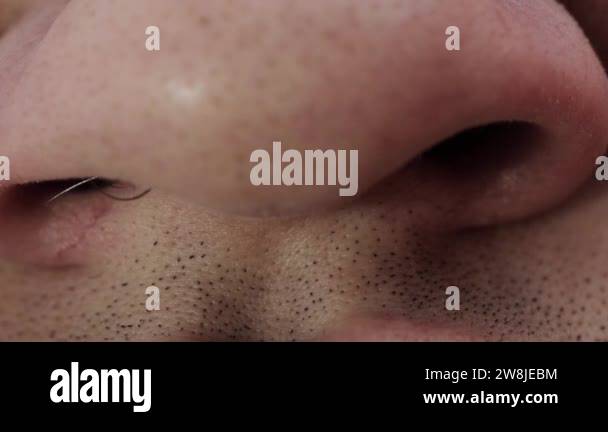 Close up nose Stock Videos & Footage - HD and 4K Video Clips - Alamy