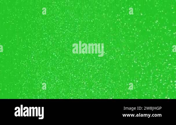 Snowflakes on Chroma Key background. Snow falling down slowly 4K ...