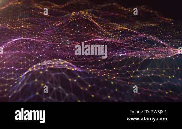 Global connection and transfering data concept.Looping Sci Fi ...