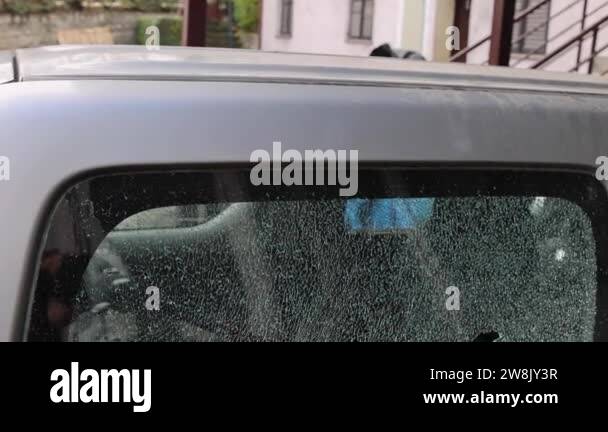 Broken glass damage exterior Stock Videos & Footage - HD and 4K Video ...