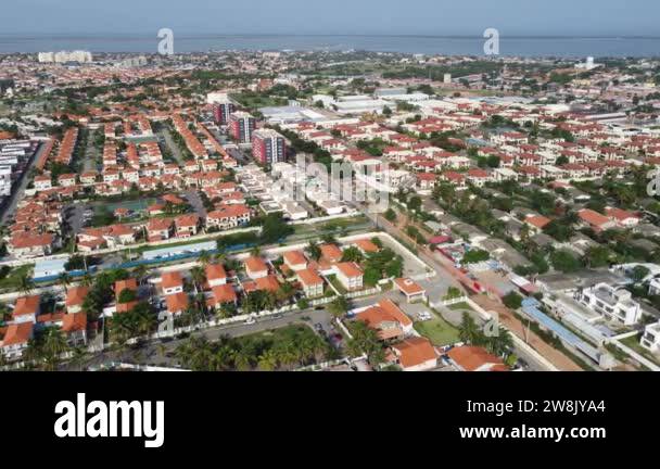 Talatona Luanda Angola - 12 20 2021: Aerial drone footage of Talatona ...