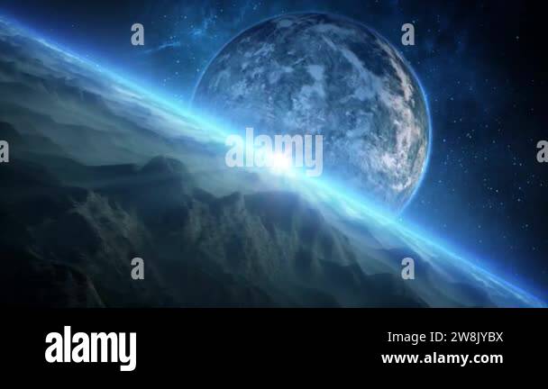 fiction abstract alien planet, Outer space planets. Alien planet artist ...