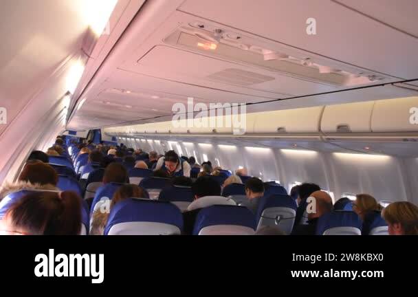 Inside klm plane manchester Stock Videos & Footage - HD and 4K Video ...