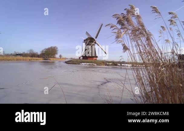 Classic dutch scene windmill Stock Videos & Footage - HD and 4K Video ...