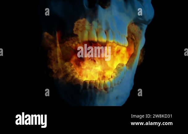 Skull fire Stock Videos & Footage - HD and 4K Video Clips - Alamy