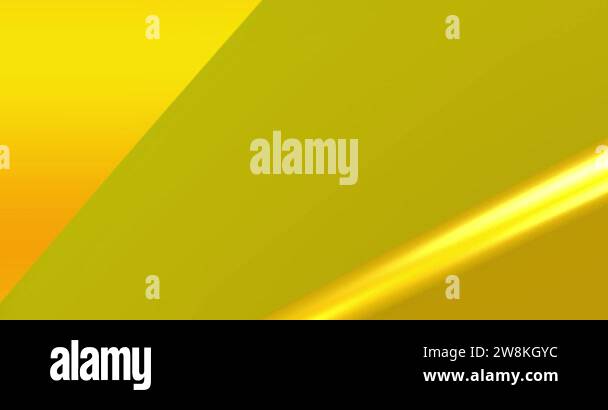 Abstract yellow background with dynamic orange 3d lines. looped footage ...