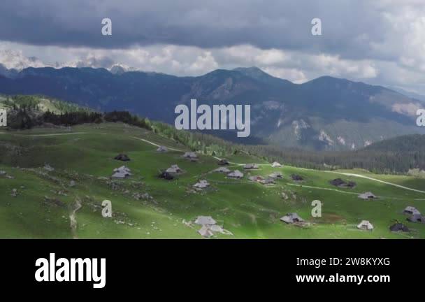Velika planina alpine meadow Stock Videos & Footage - HD and 4K Video ...