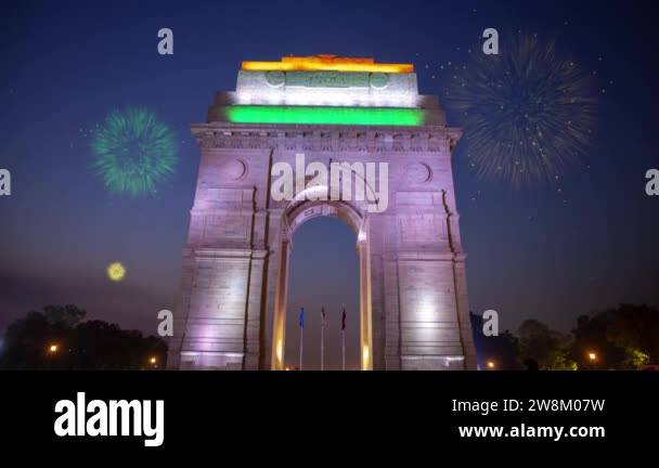 Asia indian india delhi new delhi capital city india Stock Videos ...