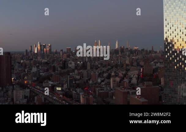 High sky and dusk in high rise building Stock Videos & Footage - HD and ...