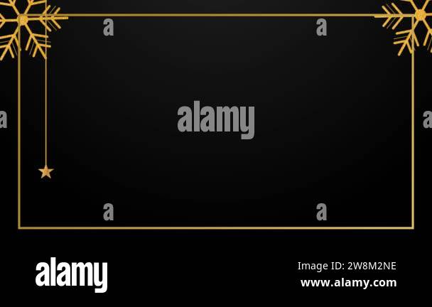 Christmas and New Year Celebration Concept Backdrop 4K Animation. Free ...