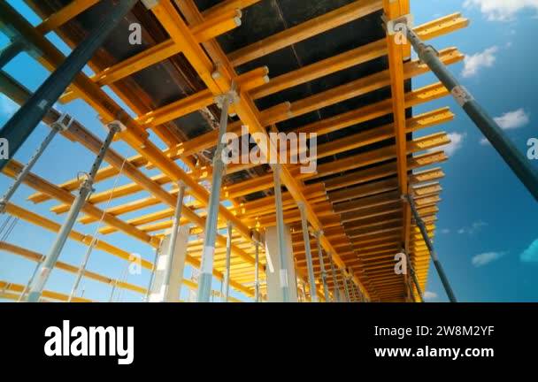 The process of creating reinforced concrete structures. Reinforced ...
