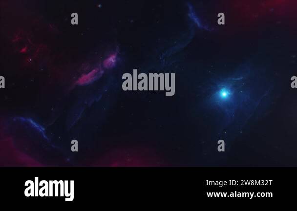 Nebula and galaxies in space. Starry sky with cosmic dust. Space star ...