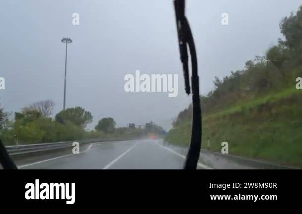 Rain motorway Stock Videos & Footage - HD and 4K Video Clips - Alamy