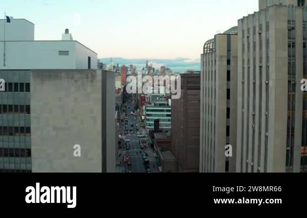 Commercial buildings high in high rise building Stock Videos & Footage ...