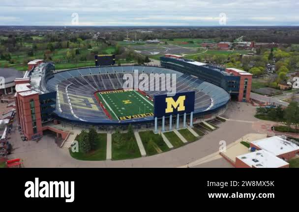 Michigan stadium view Stock Videos & Footage - HD and 4K Video Clips ...