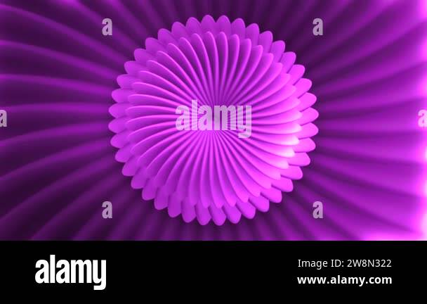 Moving hypnotic flower-shaped pattern. Motion. Beautiful hypnotic ...
