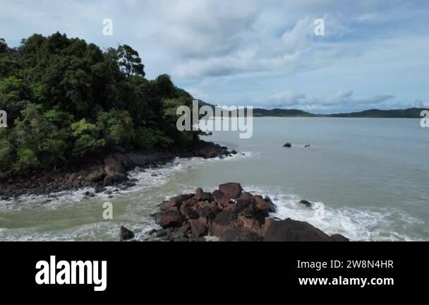 The Telok Teluk Melano Coastline and Serabang Beach at the most ...