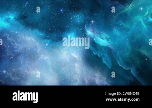 Nebula and galaxies in space. Starry sky with cosmic dust. Space star ...