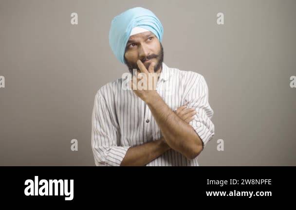 Sikh man thinking Stock Videos & Footage - HD and 4K Video Clips - Alamy