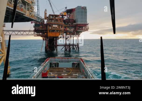 Drilling platform supply vessel Stock Videos & Footage - HD and 4K ...