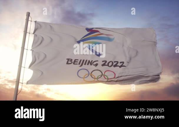 Beijing 2022 winter olympics logo Stock Videos & Footage - HD and 4K ...