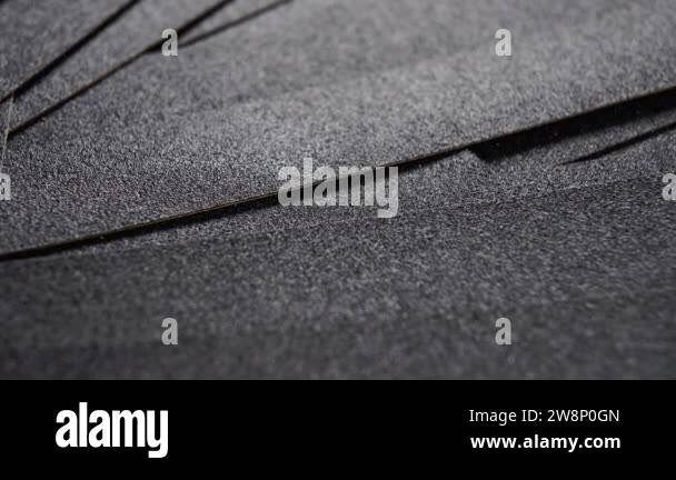 Black rough grained flexible nail files for manicure and pedicure ...