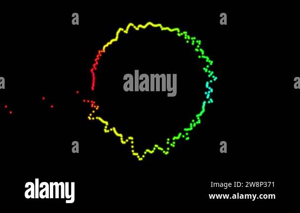 Audio Spectrum Audio Visualizer Motion Graphics Stock Video Footage - Alamy