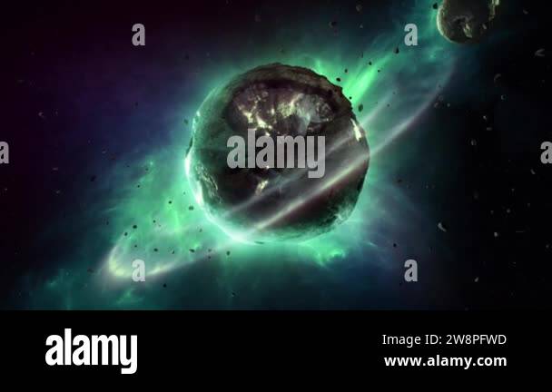 fiction abstract alien planet, Outer space planets. Alien planet artist ...