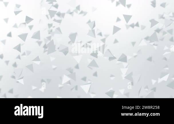 Many pyramid shapes floating in air on white background. Business ...