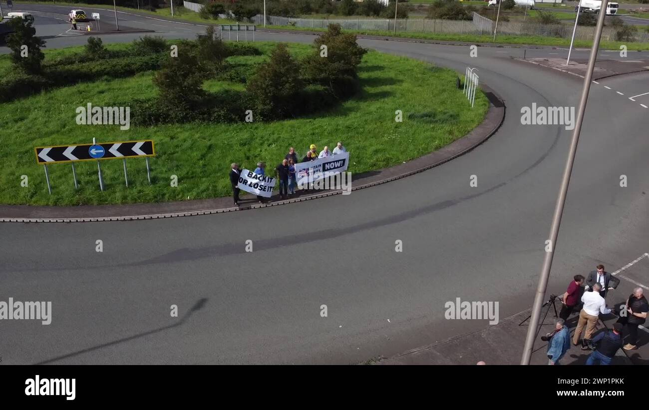 Port talbot tata steelworks Stock Videos & Footage - HD and 4K Video ...