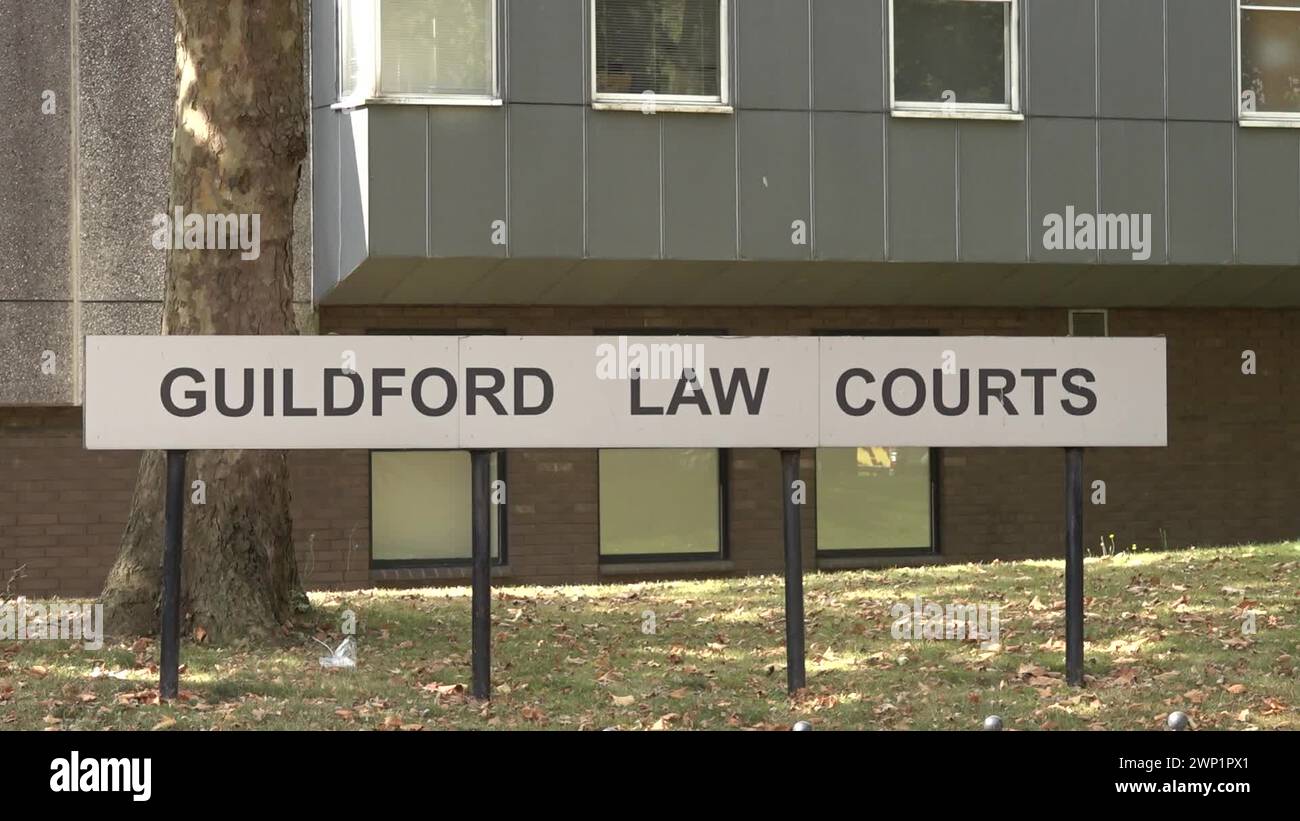 Guildford Magistrates' Court - stock shots Stock Video Footage - Alamy