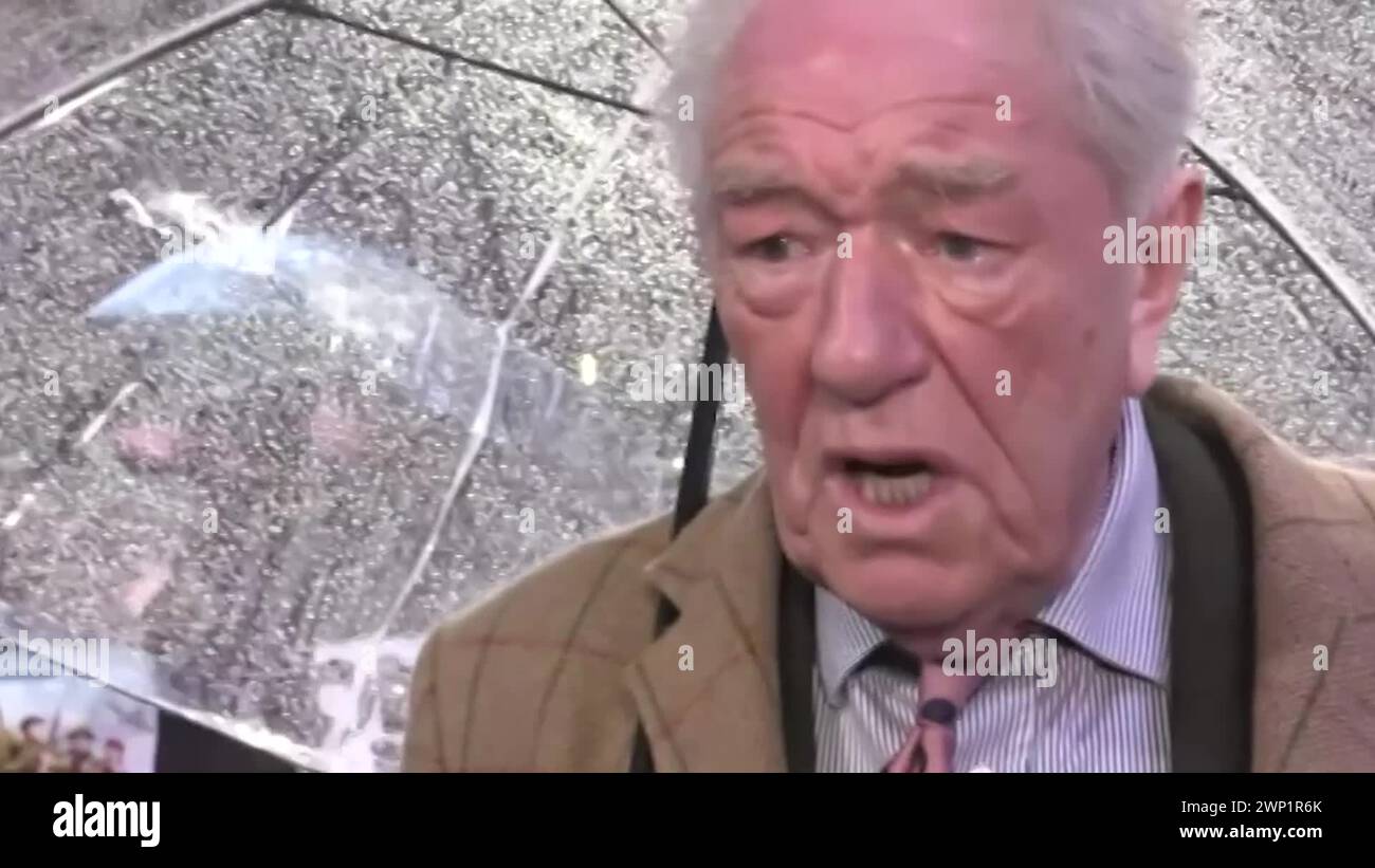 Actor sir michael Stock Videos & Footage - HD and 4K Video Clips - Alamy