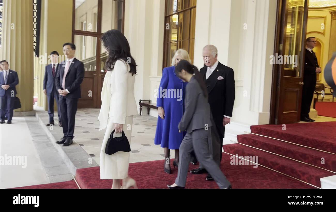 Kim keon hee the first lady of south korea Stock Videos & Footage - HD ...