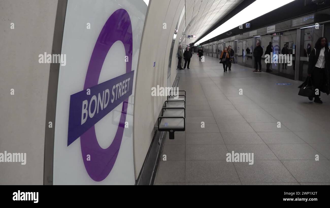 Bond street station entrance Stock Videos & Footage - HD and 4K Video ...