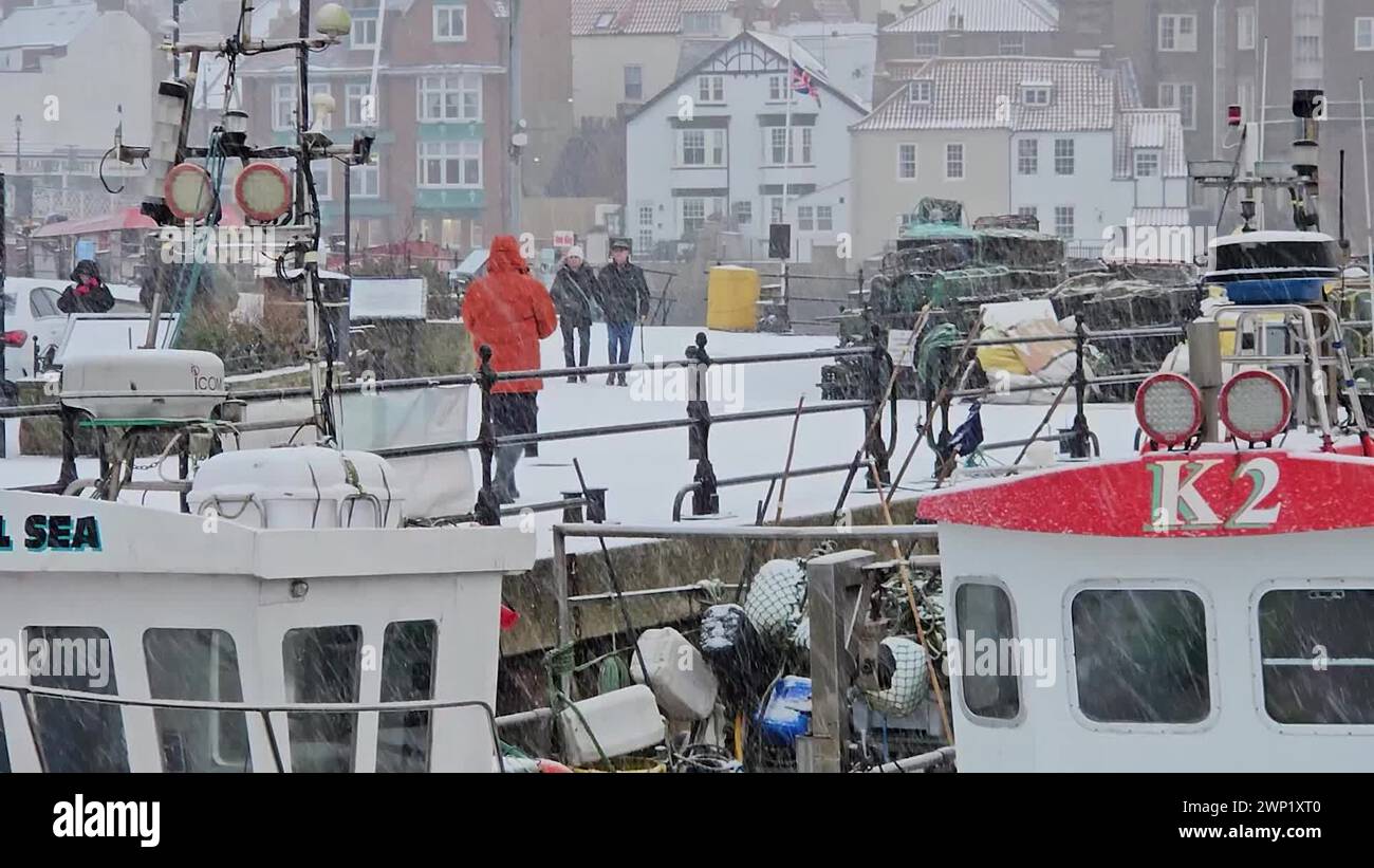 Snow scenes whitby Stock Videos & Footage - HD and 4K Video Clips - Alamy