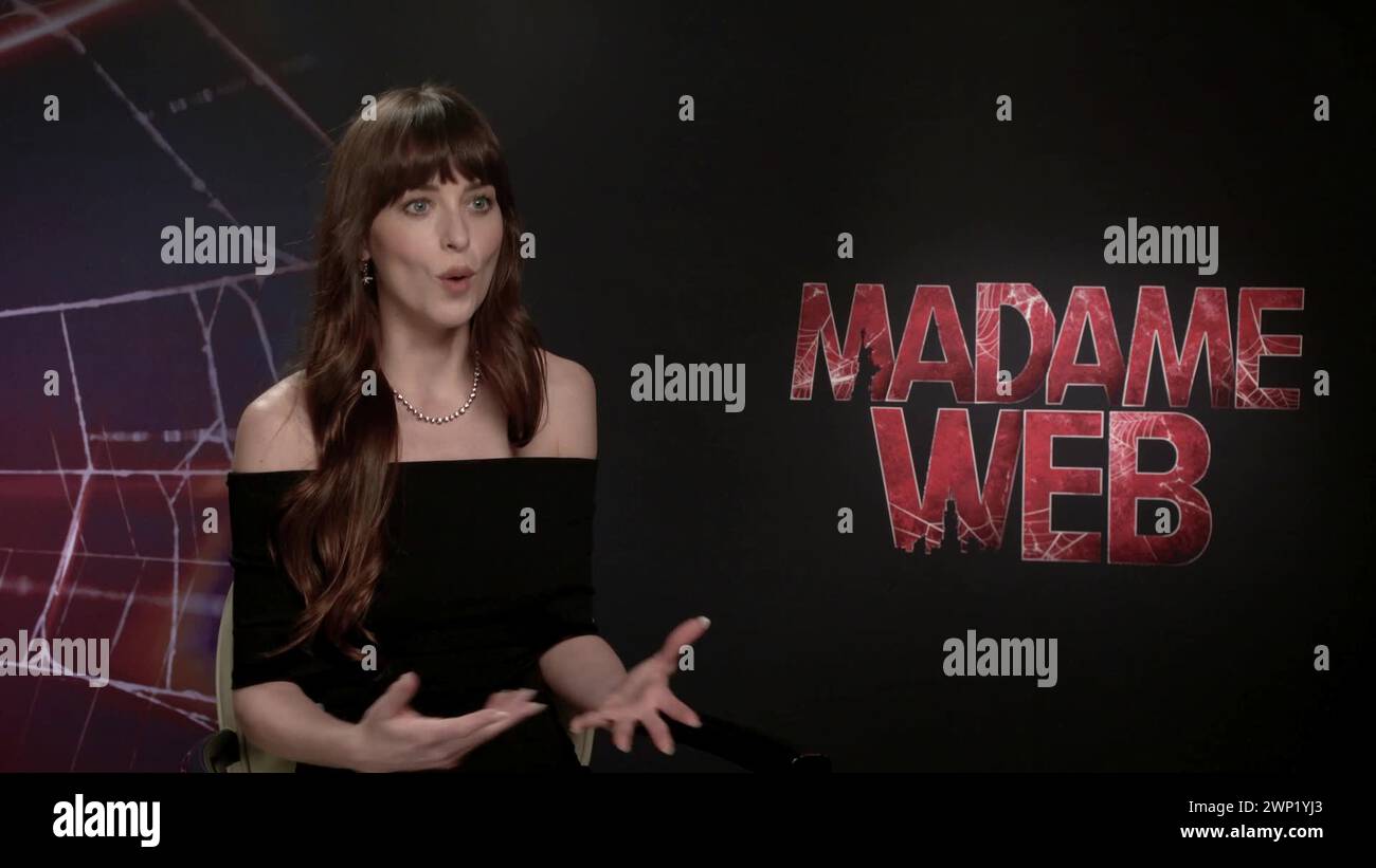 Dakota Johnson hopes superhero Madame Web will inspire women and girls ‘to be their most ...