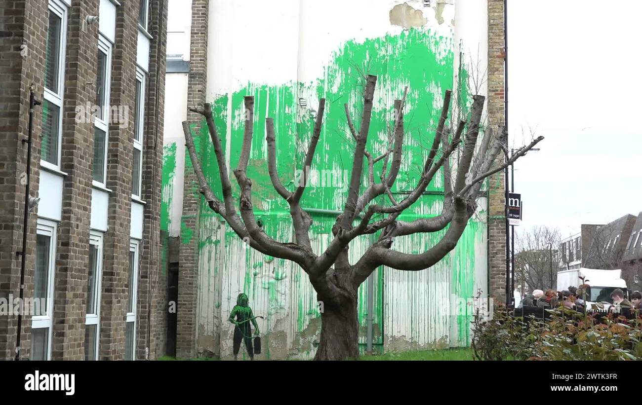 Banksy confirms new mural in north London as Jeremy Corbyn pays a visit ...