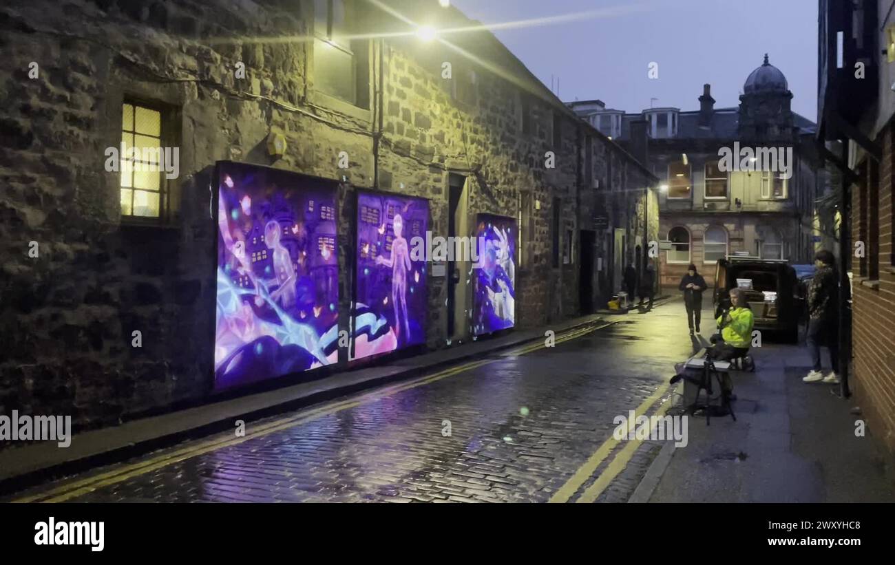 Leith edinburgh art Stock Videos & Footage - HD and 4K Video Clips - Alamy