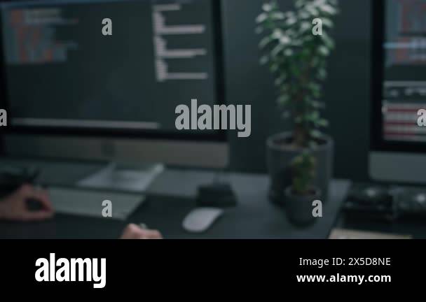 Close-up slowmo of hands of African American male and Caucasian female ...