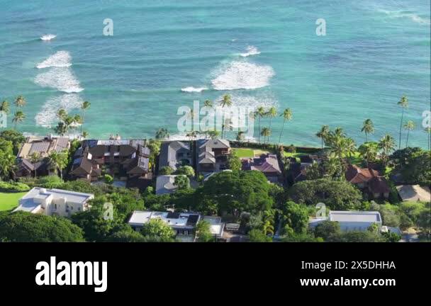 Explore the stunning aerial perspective of the vibrant ocean and ...