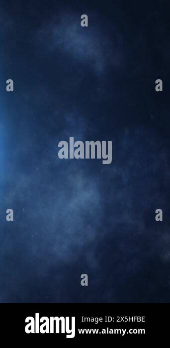 Vertical Blue Atmosphere Clouds and Particles 4K Loop features blue ...