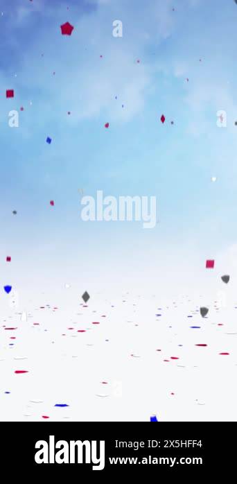 Vertical Republican Elephant Vote Message 4K Loop features an elephant ...