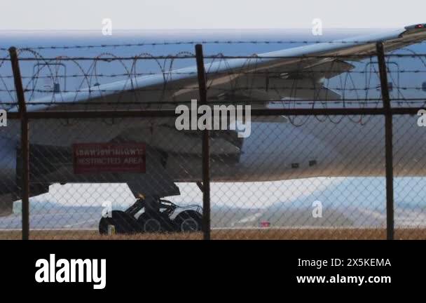 PHUKET, THAILAND - JANUARY 27, 2023: Widebody plane Boeing 777, A6-EPK ...